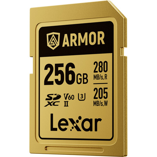 Lexar SDXC Armor Gold UHS-II V60 256GB | PRO.Laika