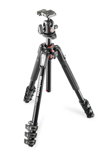 Manfrotto 190XPRO4-BH + 496RC2 SET - PRO.Laika
