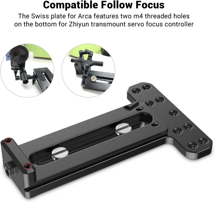 SmallRig 2283 Weight Mount Plate ARCA for Weebill | PRO.Laika