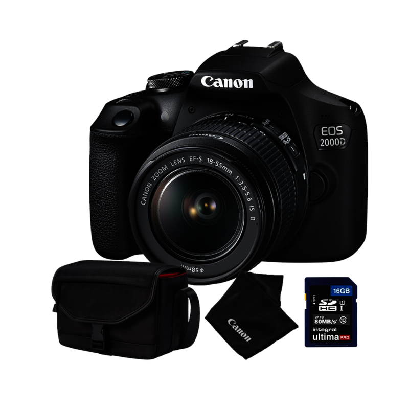 Canon EOS 2000D + EF-S 18-55mm f/3.5-5.6 IS II Value-up kit - PRO.Laika