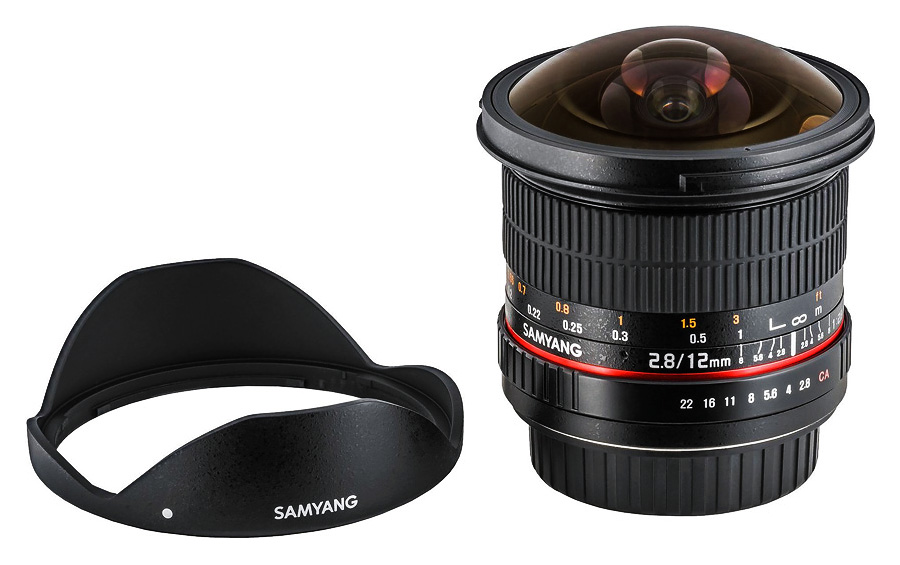 Samyang 12mm f/2.8 ED AS NCS Fisheye, baj. Canon EF | PRO.Laika